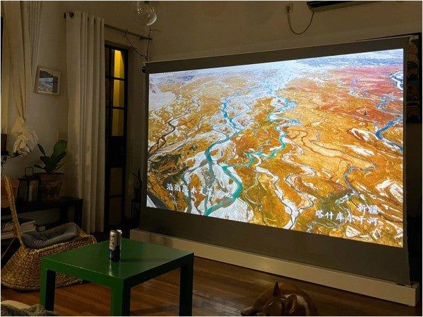 Day Time Projector as TV VividStorm ALR UST #how #tips #tipsandtricks ...