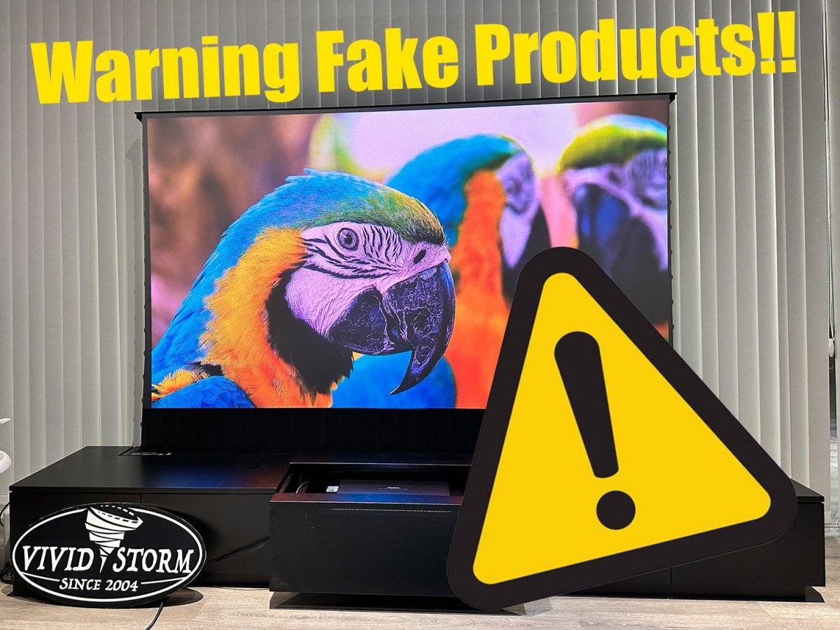 Be aware of knockoff counterfeit products from unauthorised sellers ...