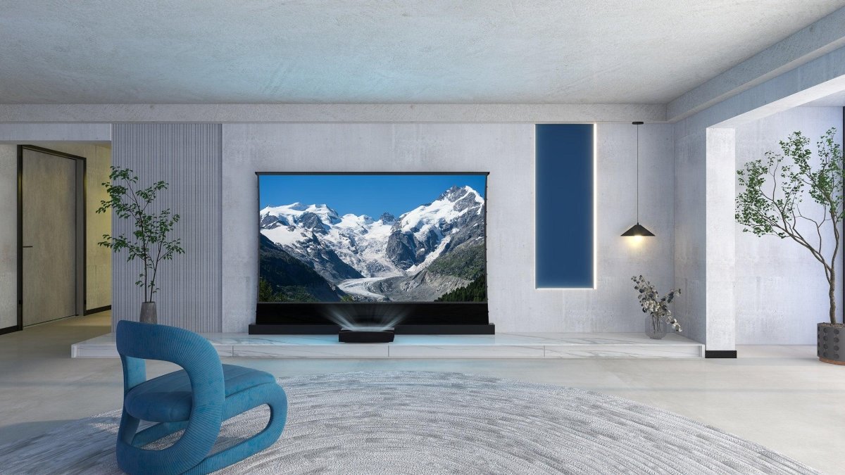 How about projecting a UST ALR screen with a normal projector? – VIVIDSTORM