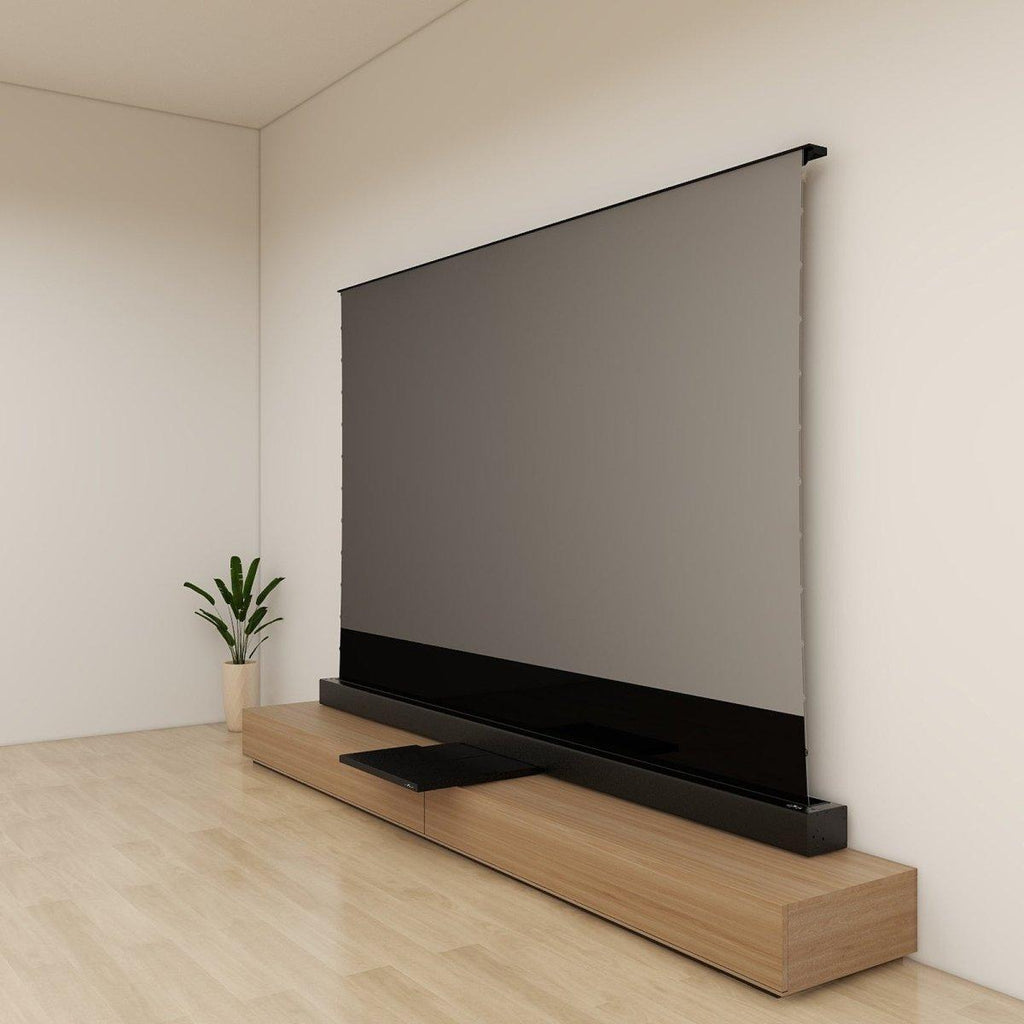VIVIDSTORM S Pro Motorized Ultra Short Throw Projector Screen and Moto